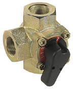 VANNE ROTATIVE COMPACTE 3 VOIES